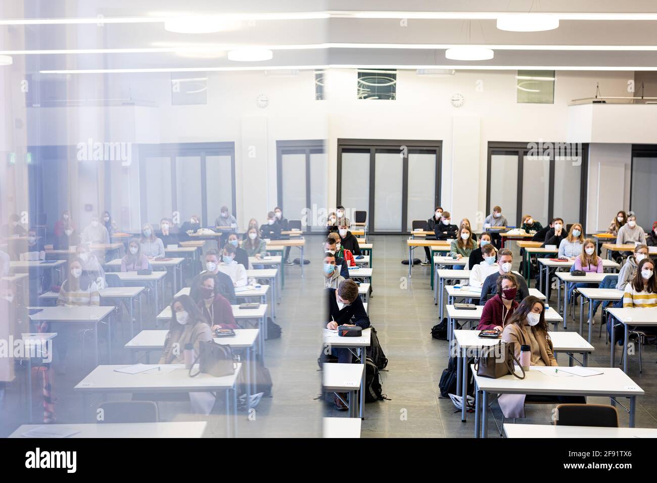 Auditorium of the grammar school hi-res stock photography and images ...