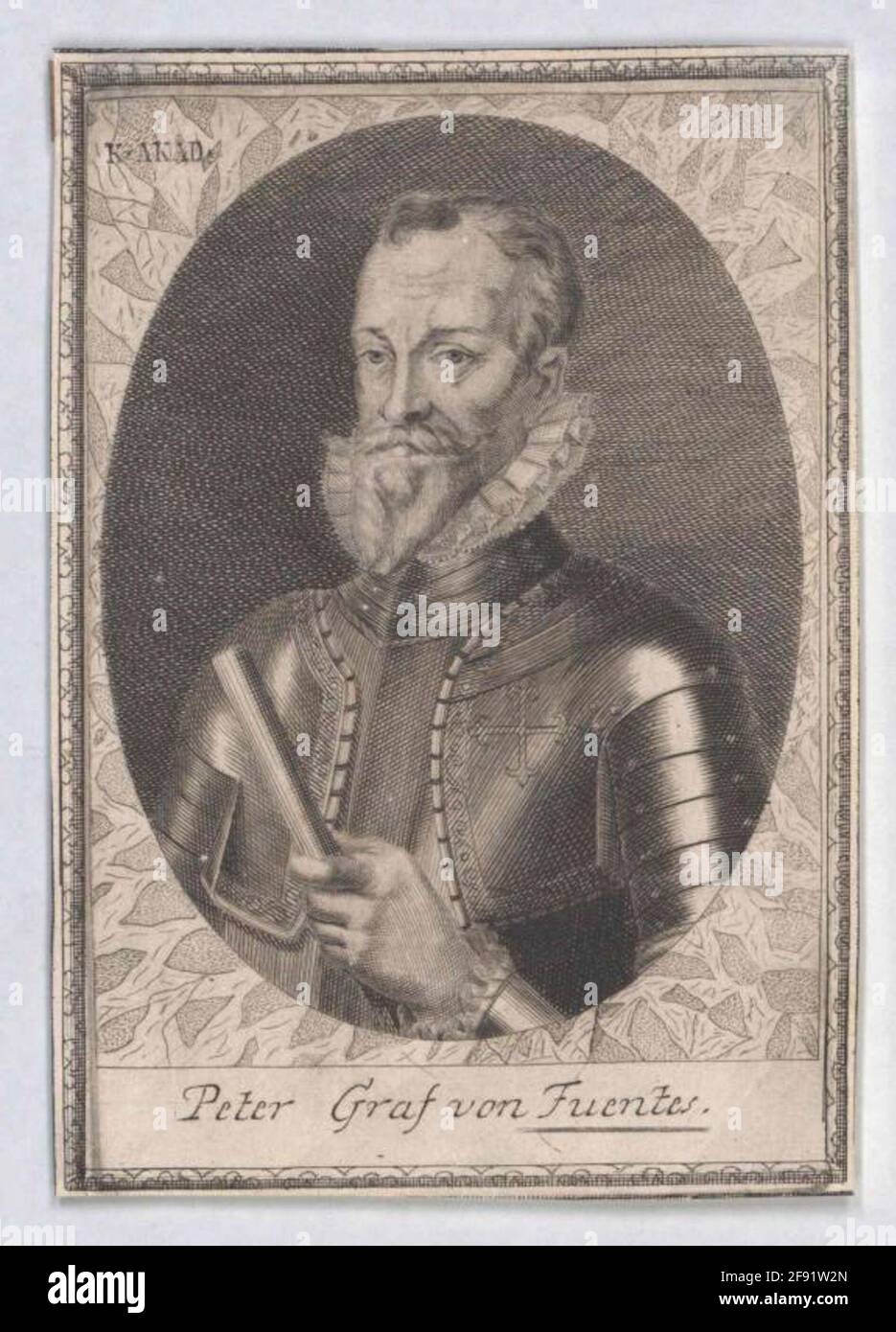 Guzman, count of sources, Pedro Henriquez de Stock Photo - Alamy