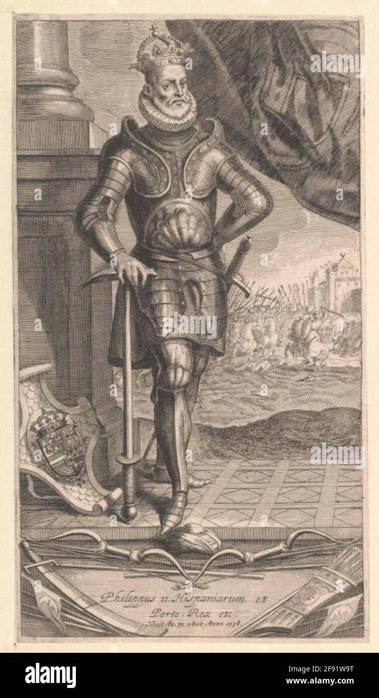 Philipp II., King of Spain Stock Photo - Alamy