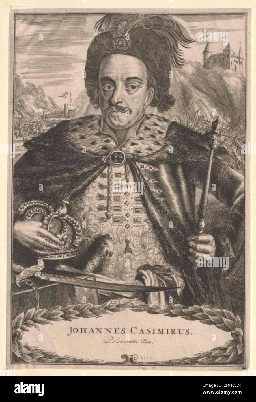 John II. Kasimir, King of Poland Stock Photo - Alamy