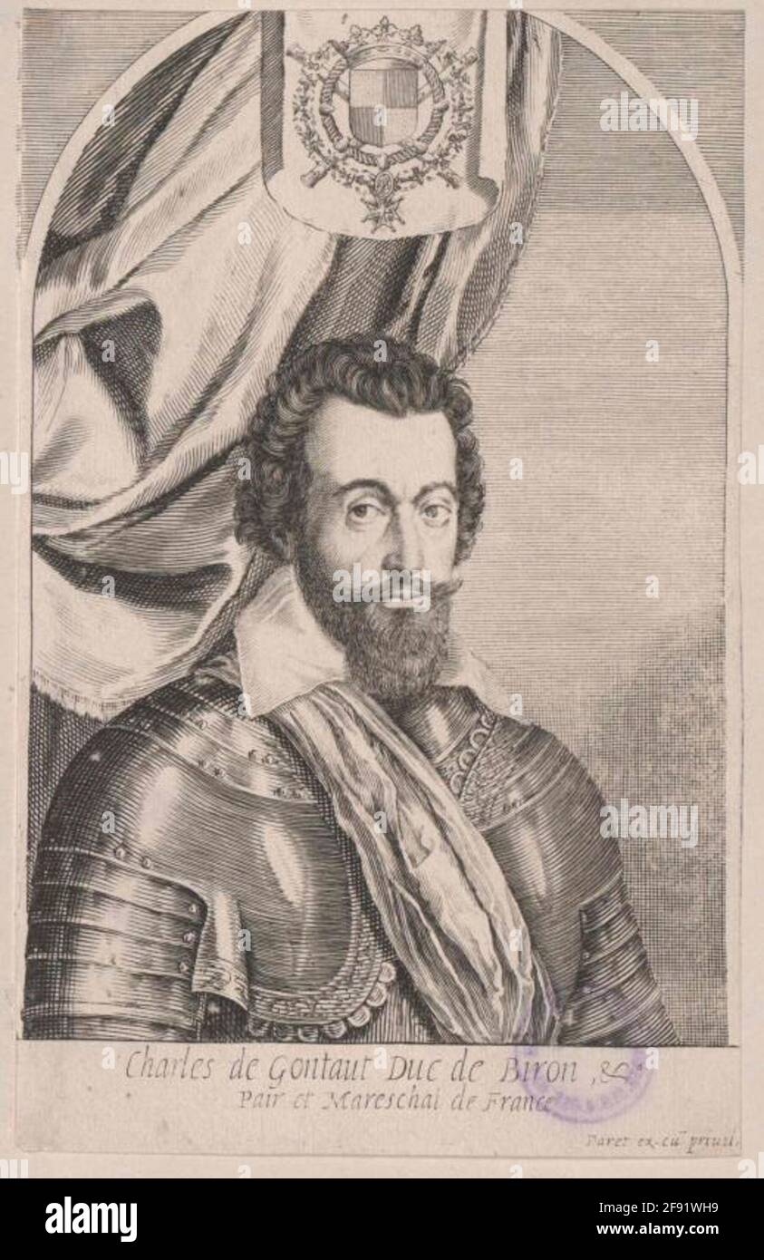 Biron of Gontacute, Charles Duc Stock Photo - Alamy