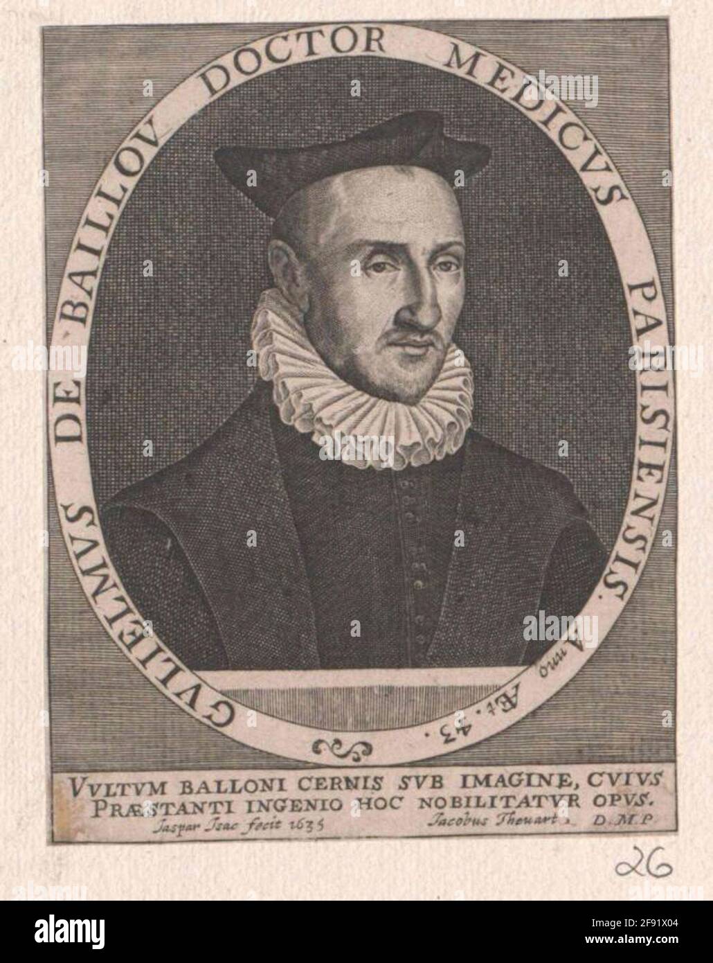 Baillou, Guillaume de Stock Photo - Alamy