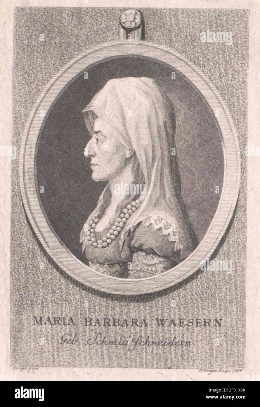 Schmidschneider, Maria Barbara Stock Photo - Alamy
