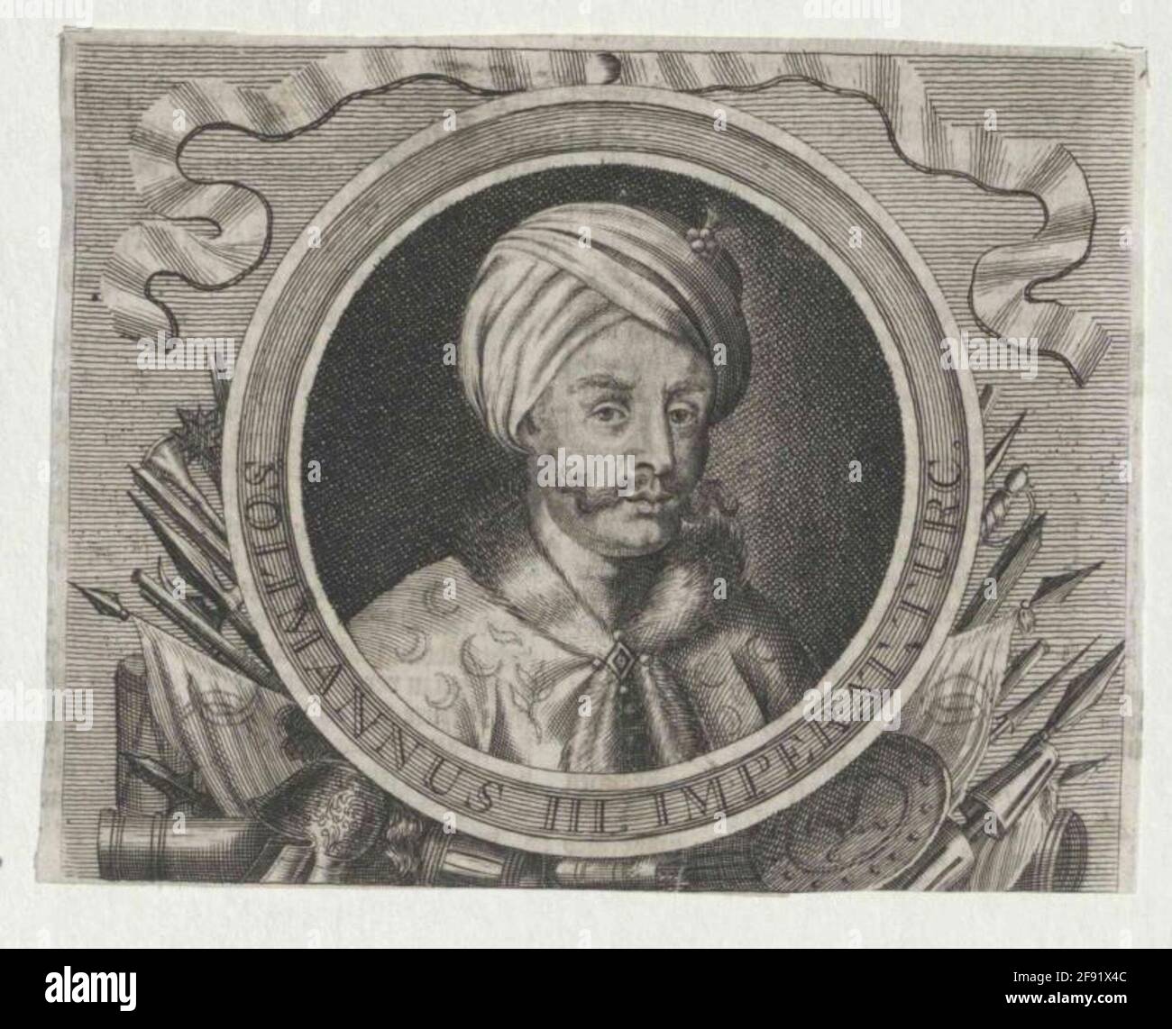 Suleiman III., Sultan of Turkey Stock Photo - Alamy