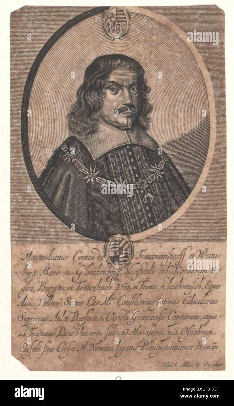 Trauttmansdorff, Maximilian Graf Stock Photo - Alamy