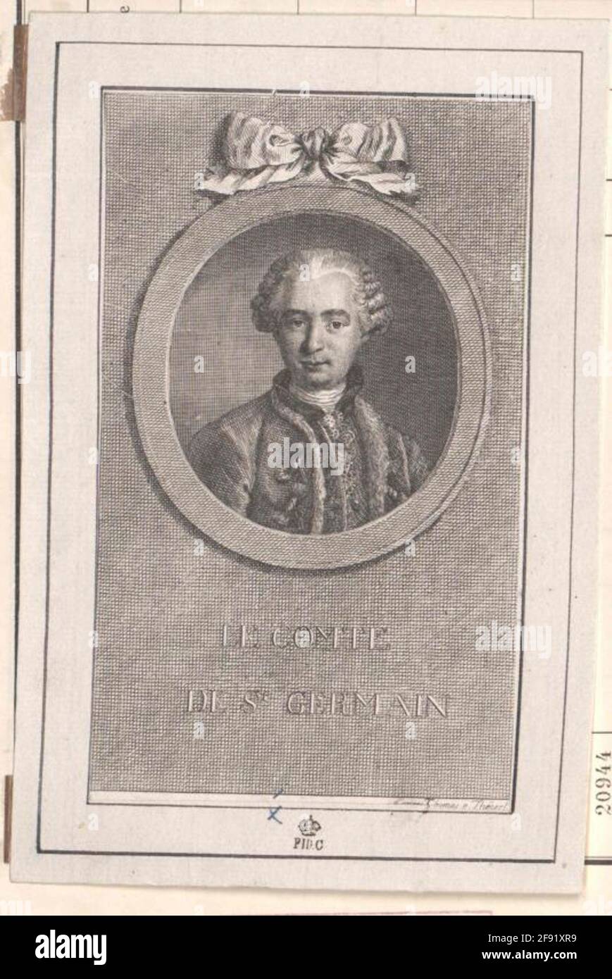 Saint Germain, ... "Count of Stock Photo - Alamy