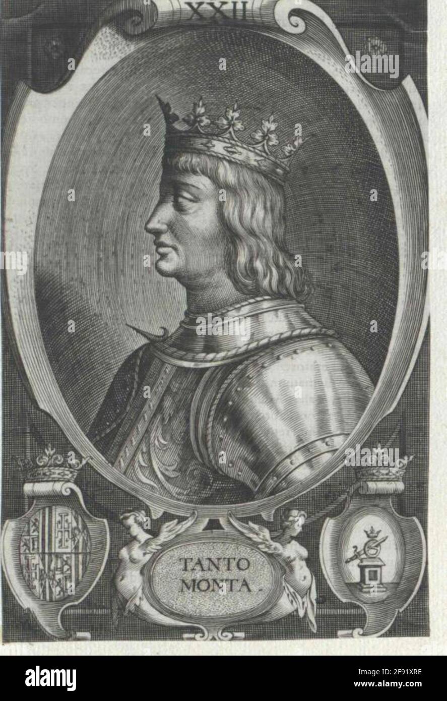 Ferdinand II, the Catholic, King of Aragon Stock Photo - Alamy