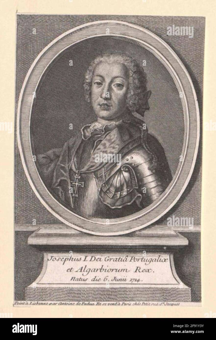 Josef I, King of Portugal Stock Photo - Alamy