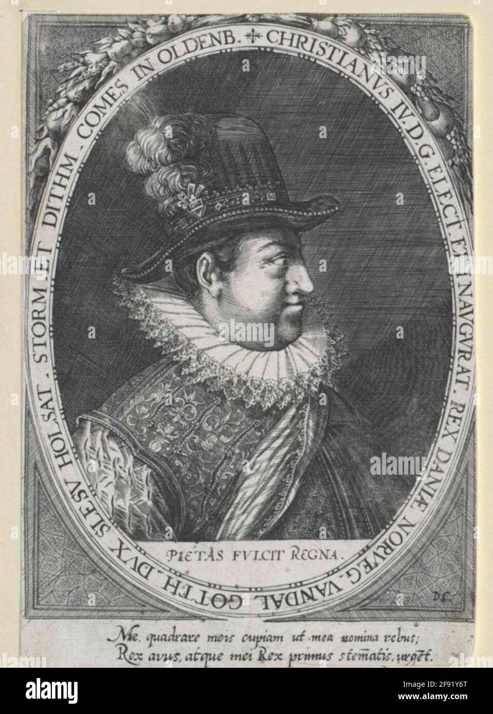 Christian IV., King of Denmark Stock Photo - Alamy