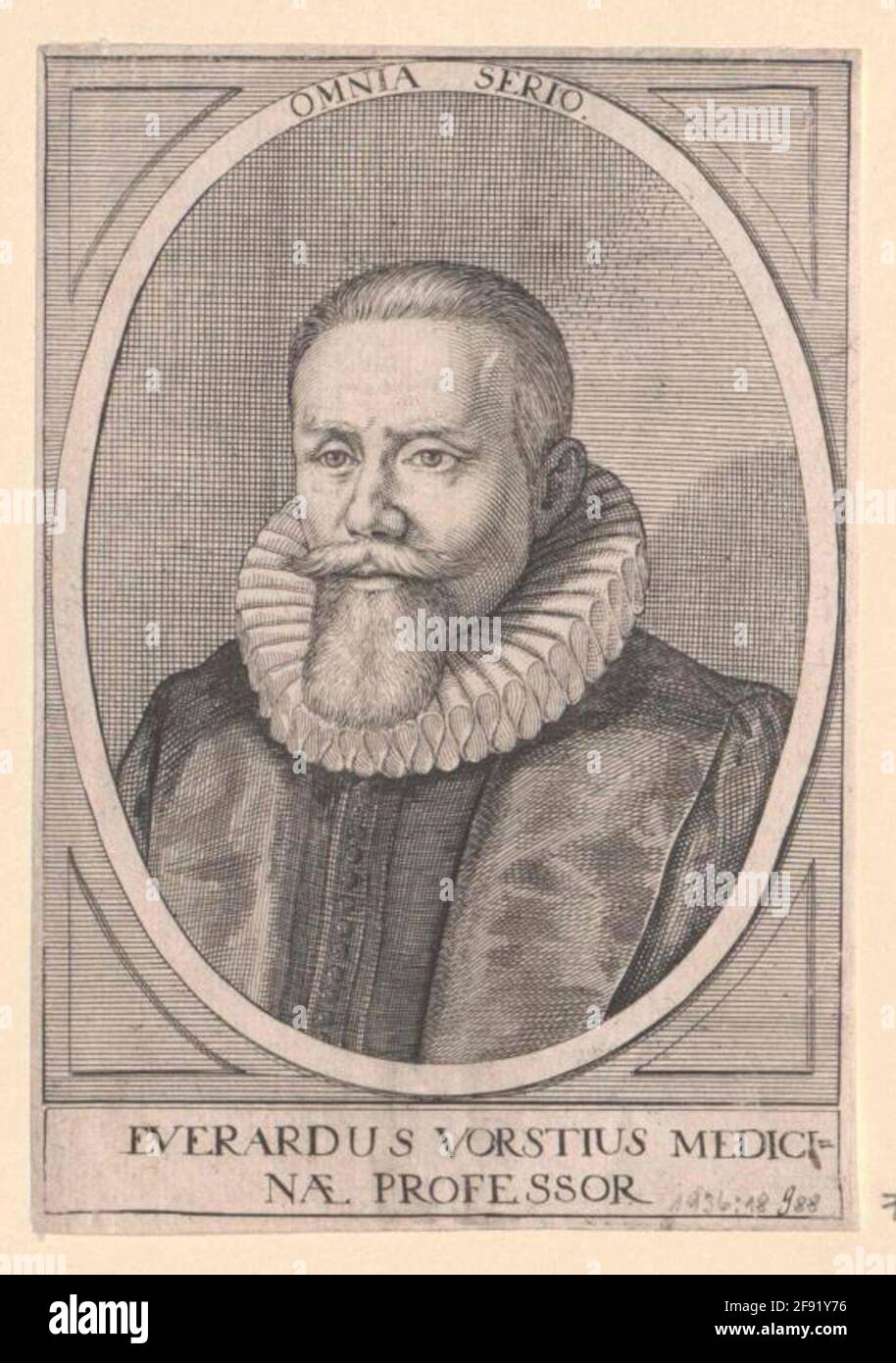 Vorstius Ælius Everard 1626/1700 Stock Photo - Alamy