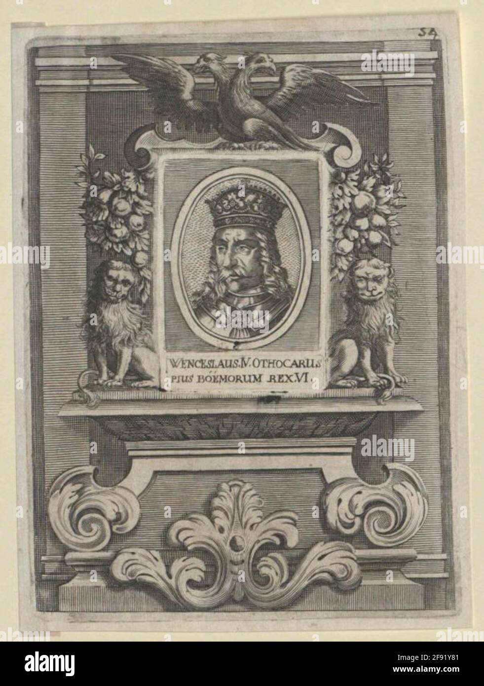 Wenzel II, King of Bohemia Stock Photo - Alamy