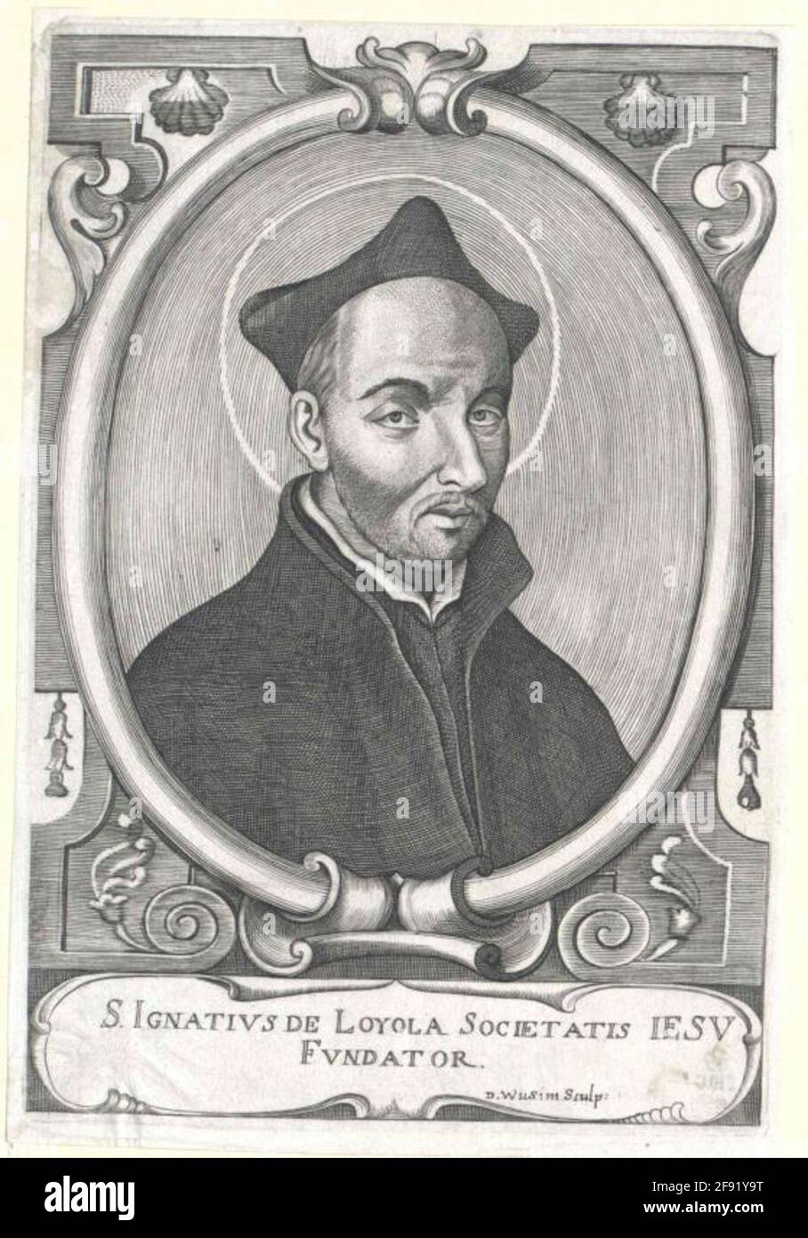 Ignatius of Loyola, saint Stock Photo - Alamy