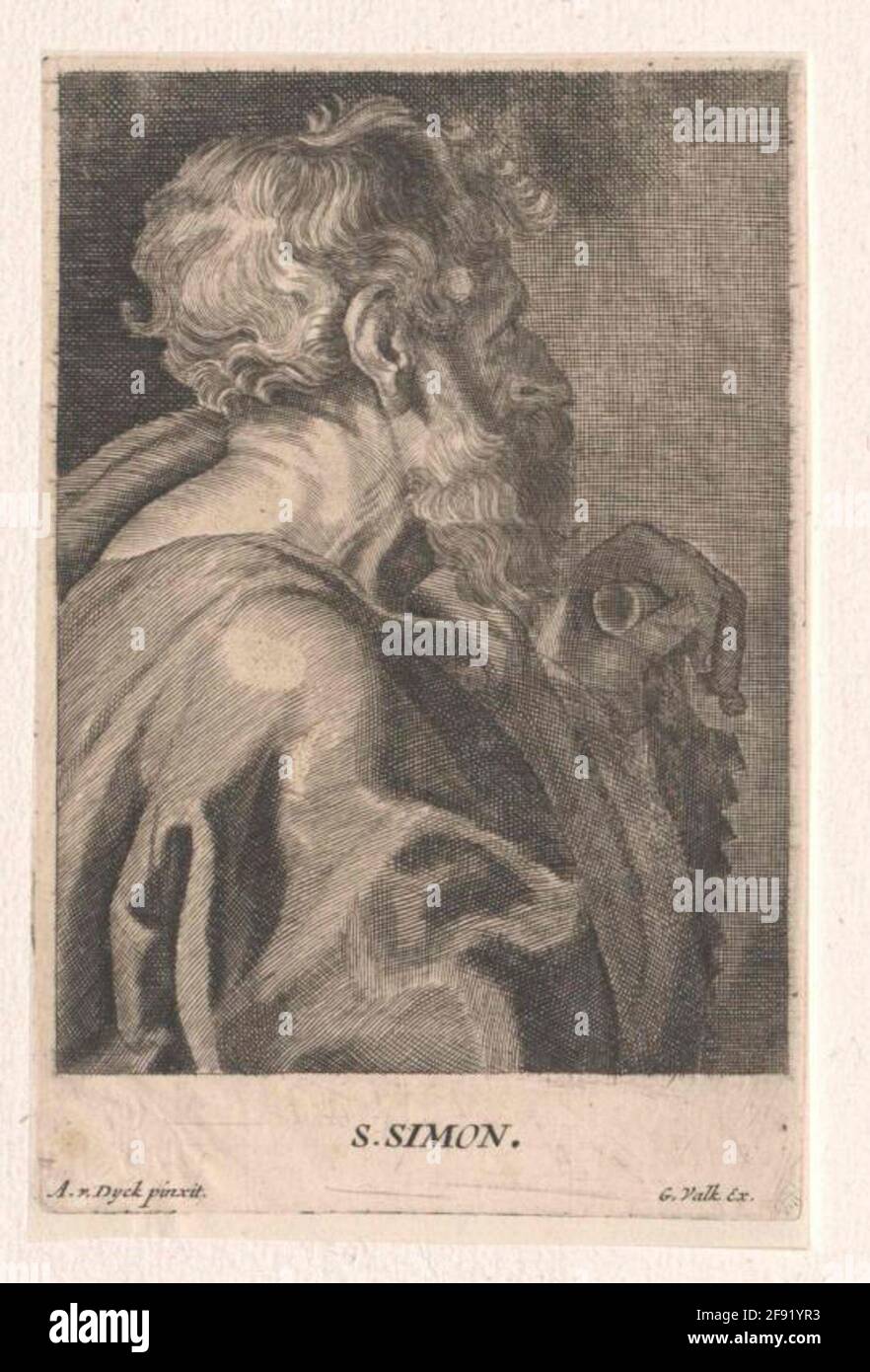 Simon the zealot apostle hi-res stock photography and images - Alamy