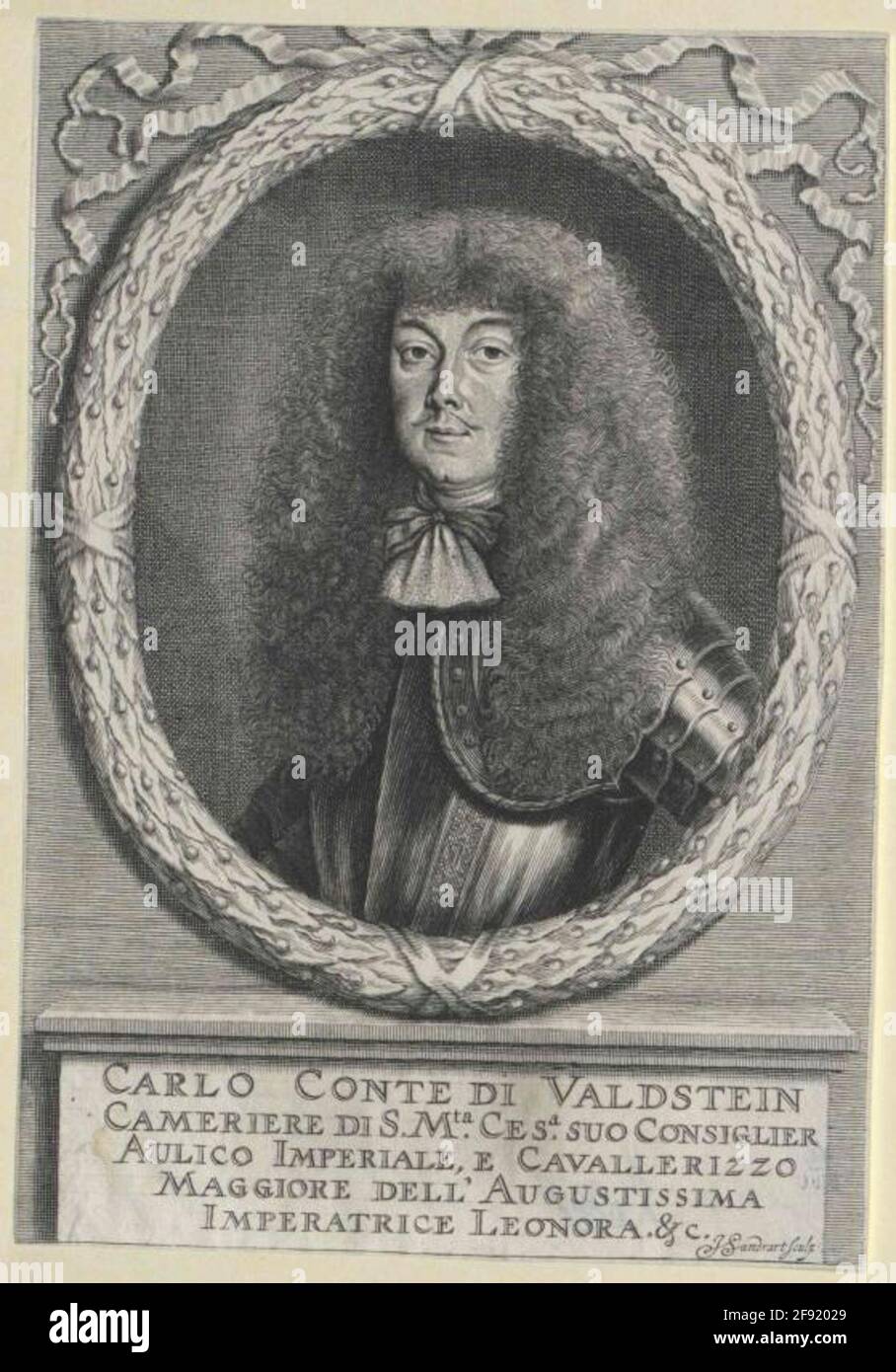 Waldstein, Karl Ferdinand Graf Stock Photo - Alamy