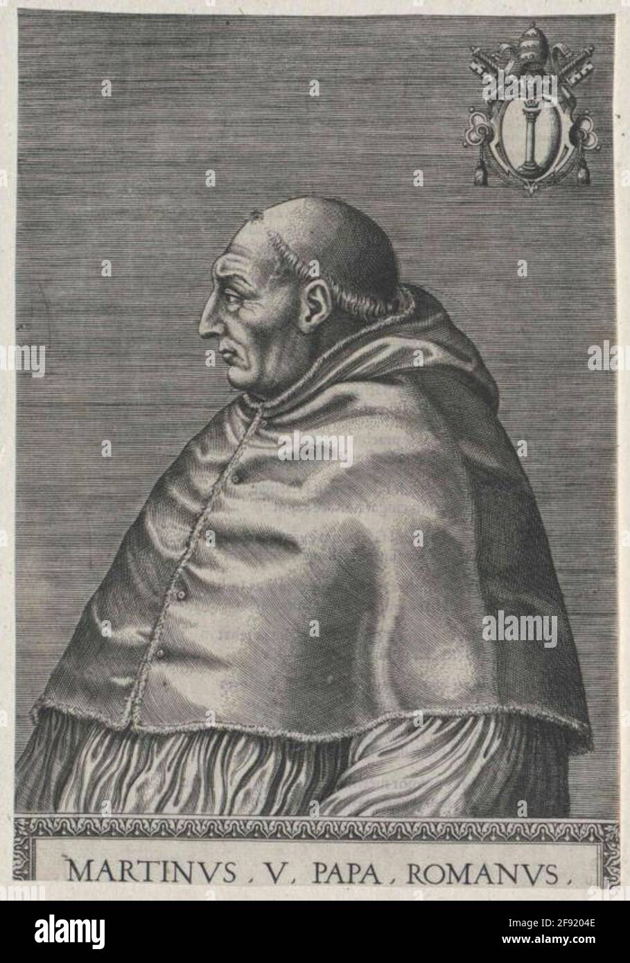 Martin V., Pope Stecher: Orlandi, Giovanni Stock Photo - Alamy