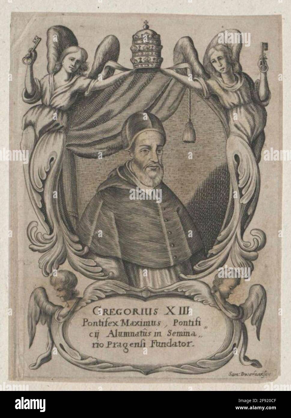 Gregor XIII., papa Stock Photo - Alamy