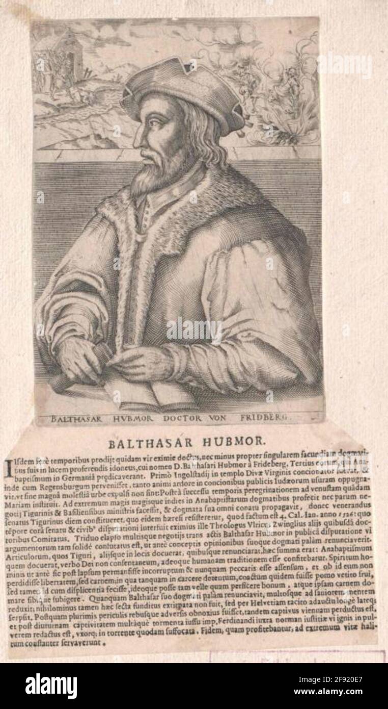 Balthasar hubmaier hi-res stock photography and images - Alamy