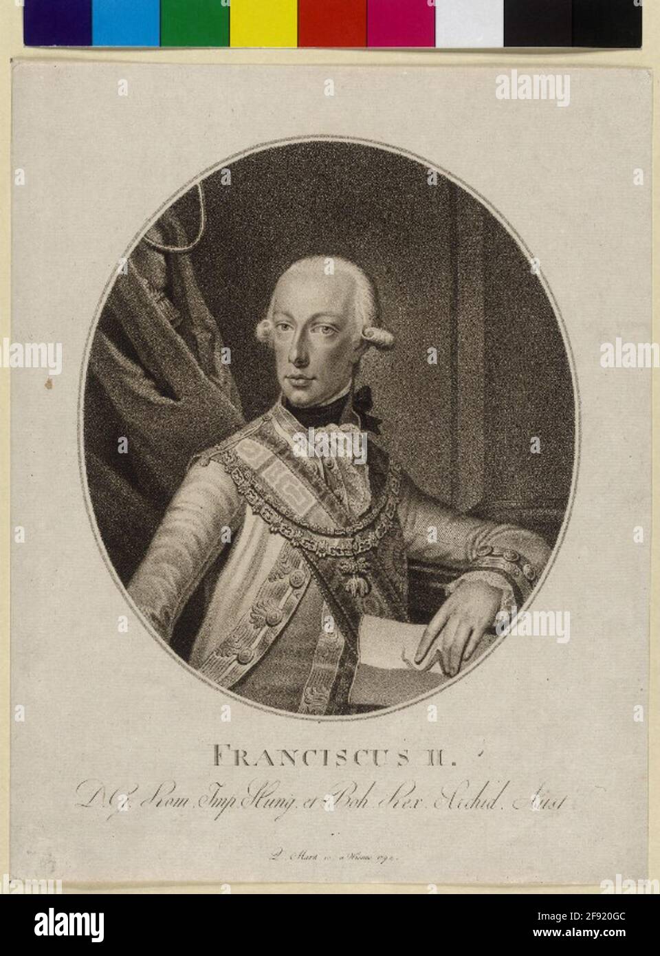 Franz II., Roman-German Emperor Portrait as Roman-German Emperor ...