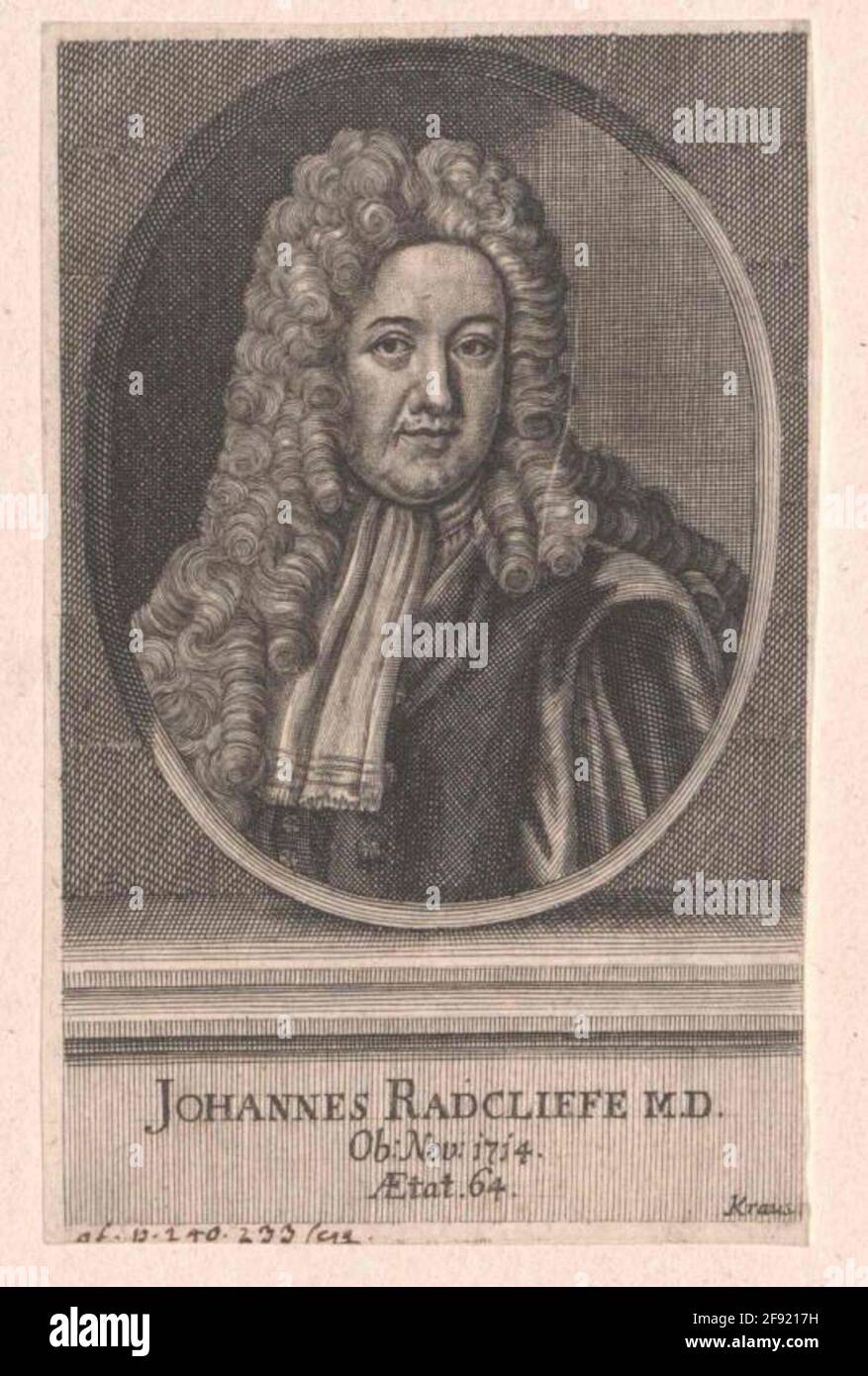 Radcliffe, John Stock Photo - Alamy