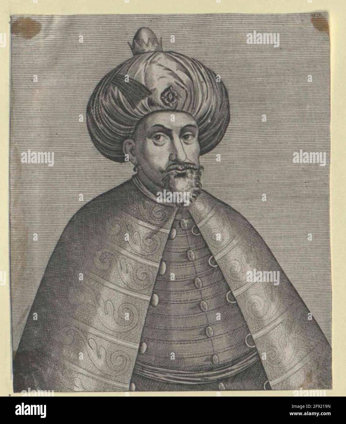 Mohammed III., Sultan of Turkey Stock Photo - Alamy