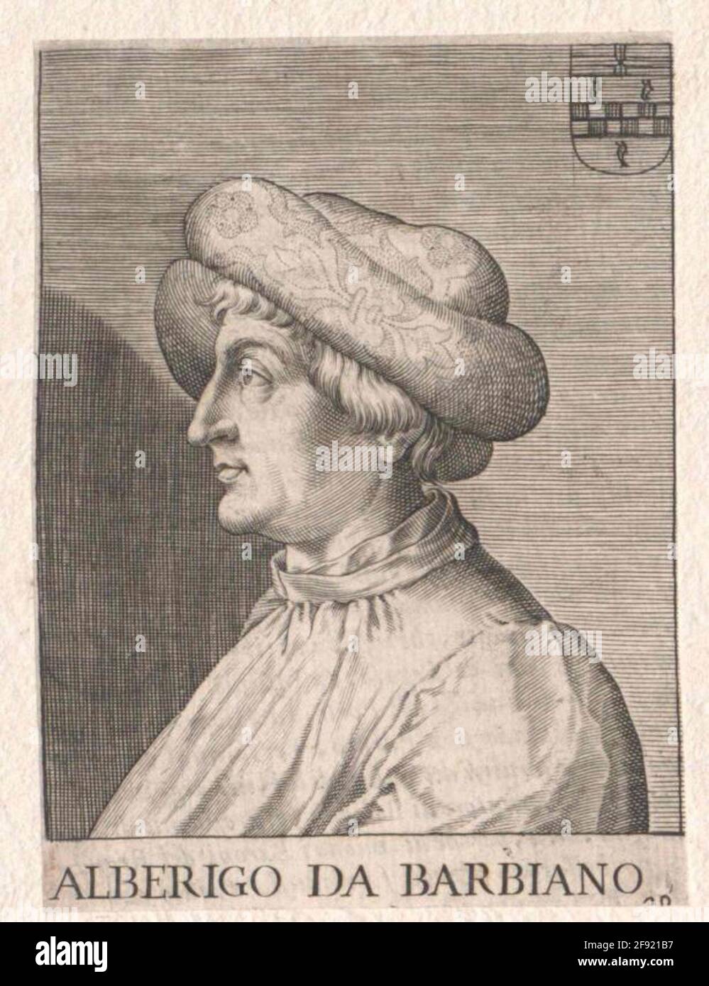 Alberico da Barbiano, Count of Stock Photo - Alamy