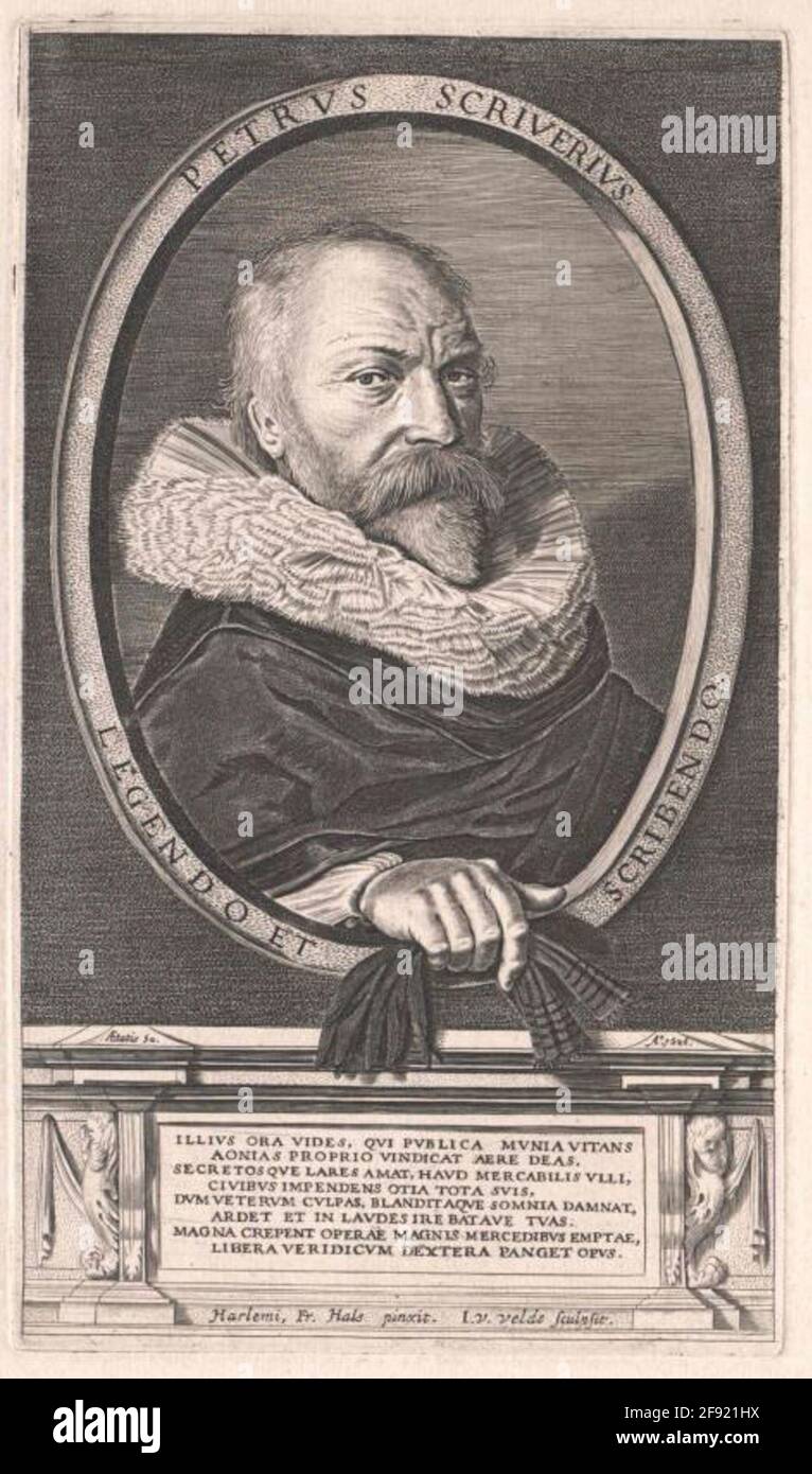 SCRIVERIUS, Petrus Maler: Hals, French (1582) Stecher: Velde, Jan van ...