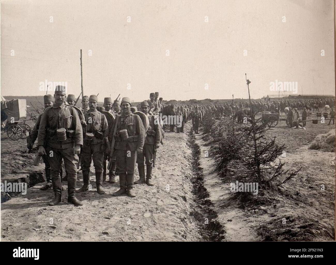 Turkish troops marching Stock Photo - Alamy