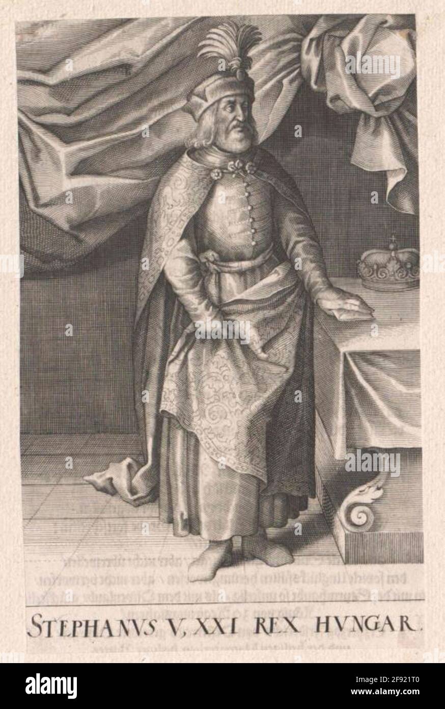 Stephan V., King of Hungary Stock Photo - Alamy