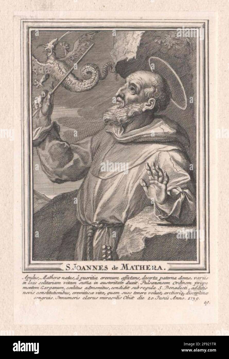 Saint john of matera hi-res stock photography and images - Alamy