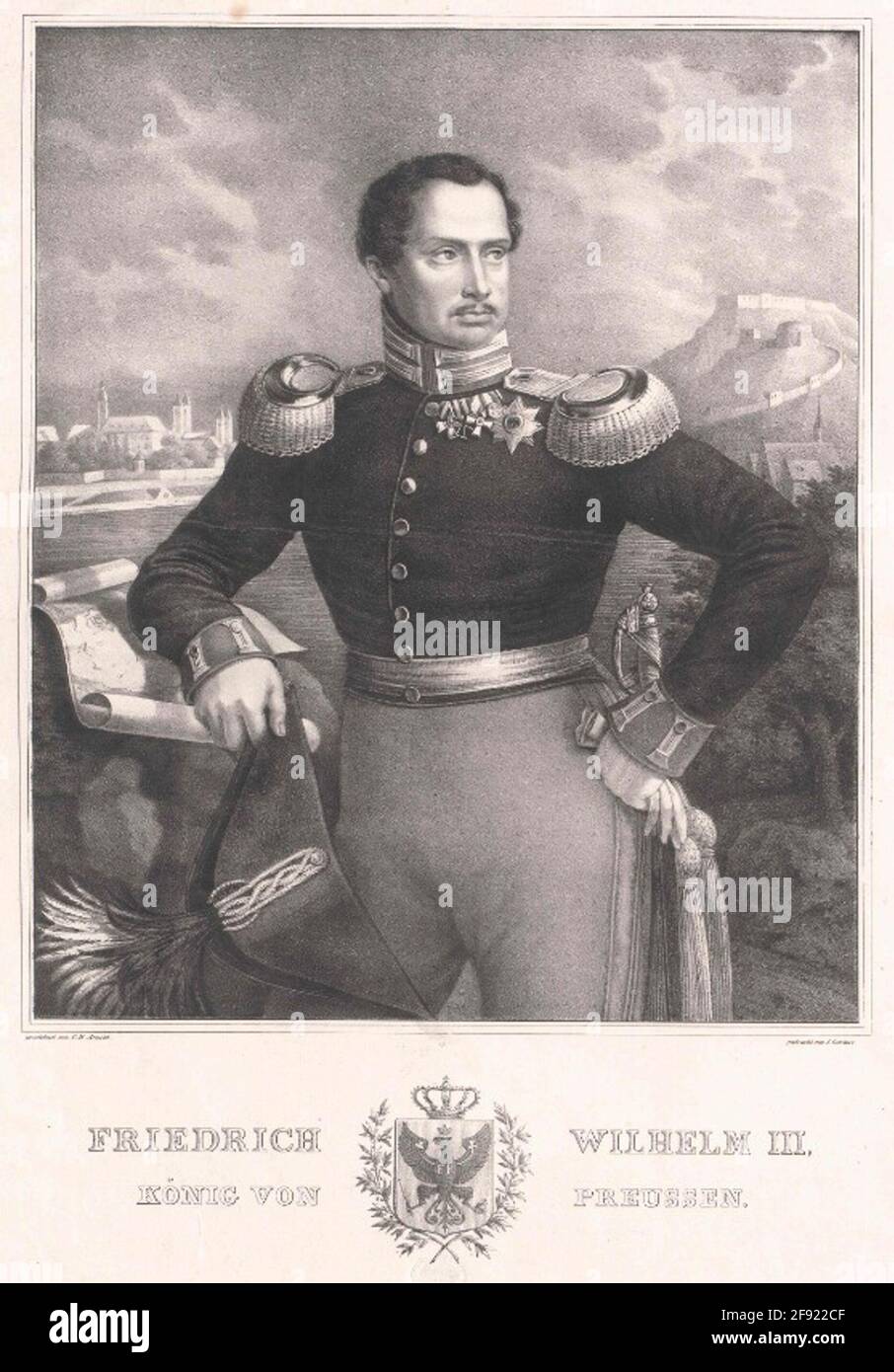 Friedrich Wilhelm III., King of Prussia Stock Photo - Alamy