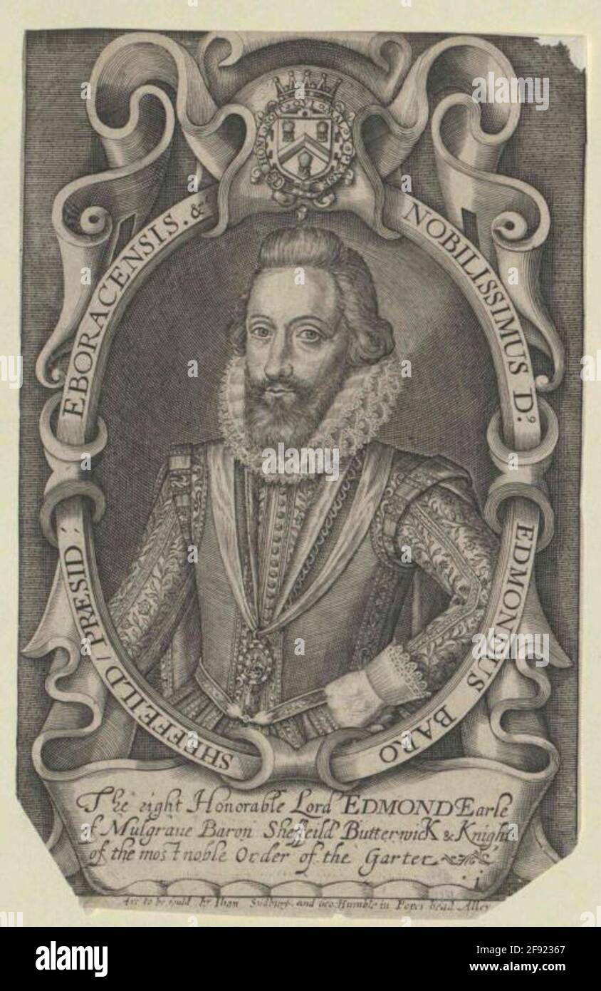 Sheffield, Edmund Earl of Mulgrave Stock Photo - Alamy