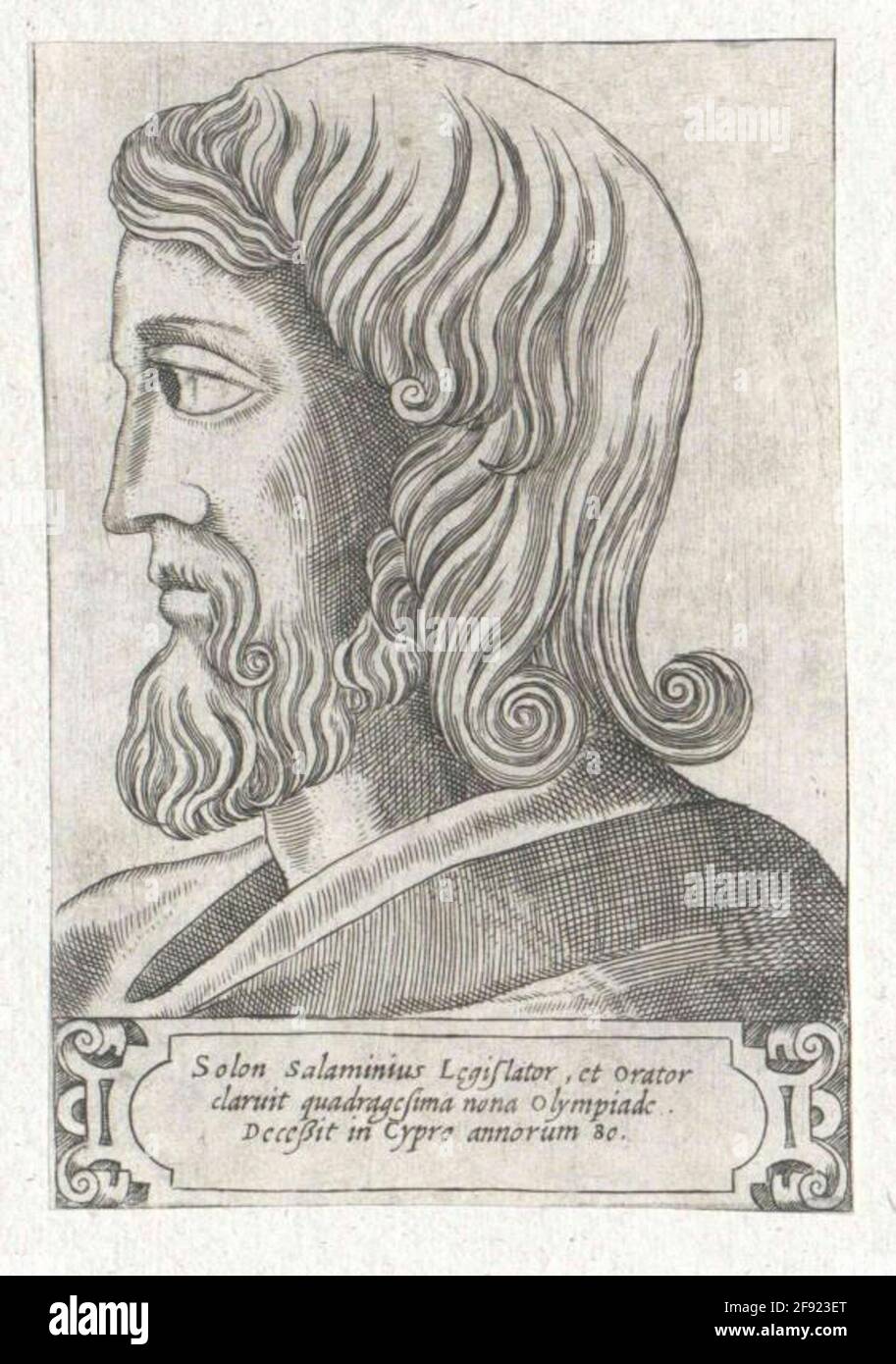 Ancient greece greek solon hi-res stock photography and images - Alamy