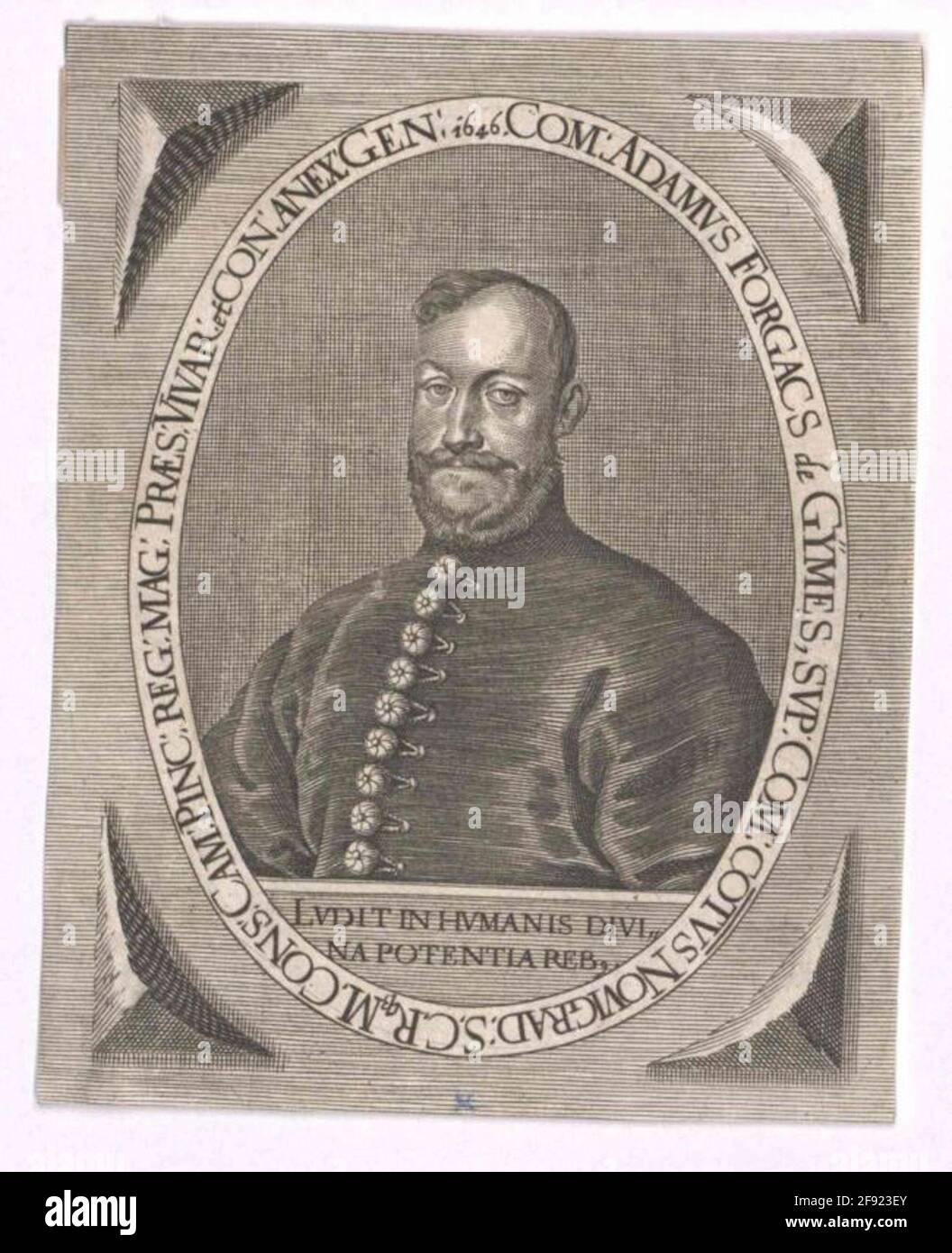 Forgách von Ghymes und Gács, Adam Graf Stecher: Widemann, Elias Stock ...