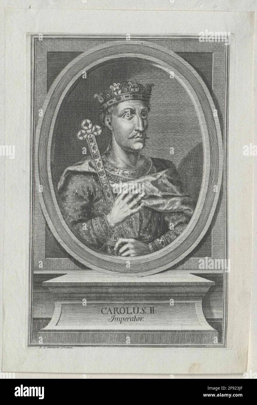 Karl II, the Kahle, Roman Emperor Stock Photo - Alamy