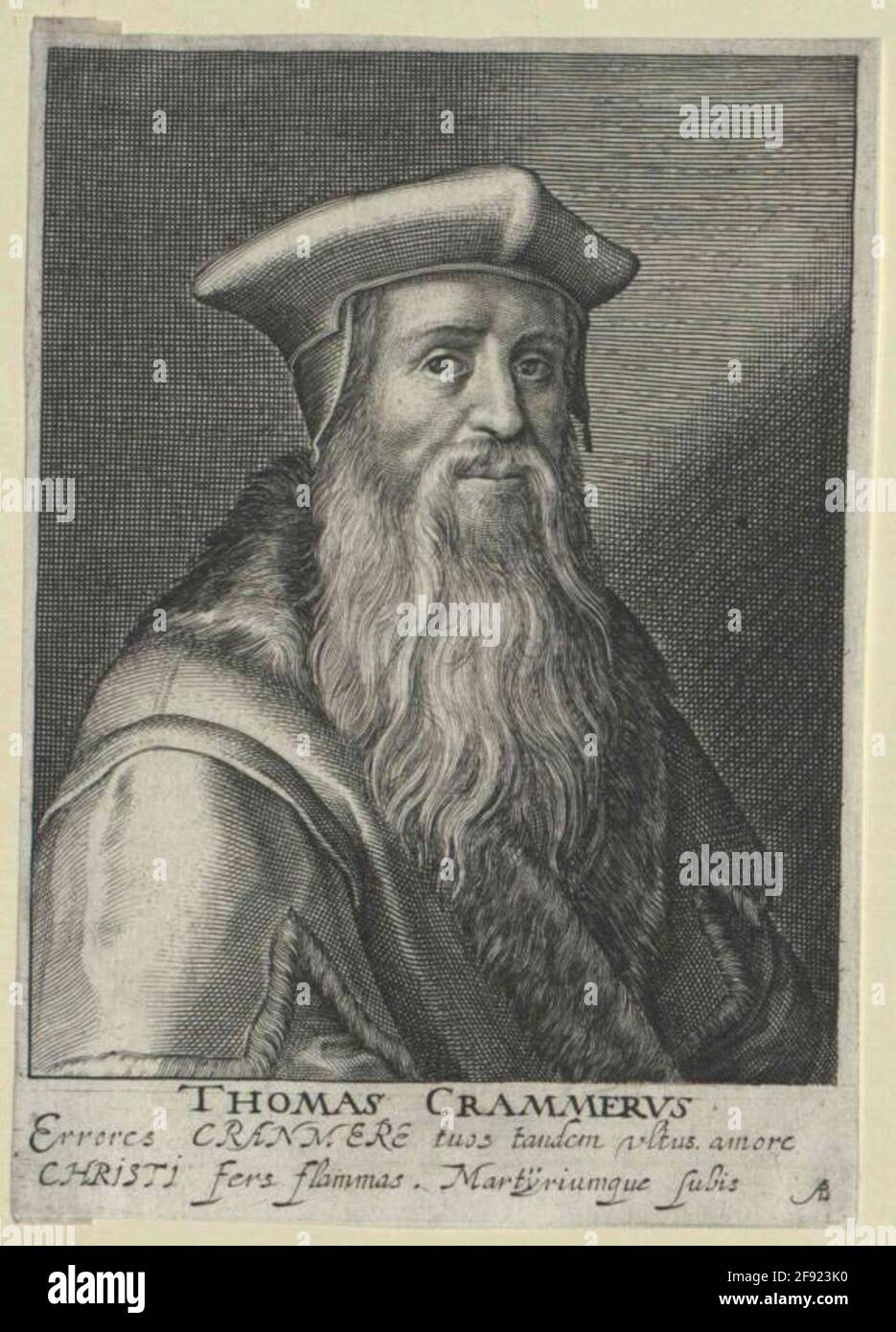 Cranmer, Thomas Stecher: Passe, Willemadation: 1626/1675 Stock Photo ...