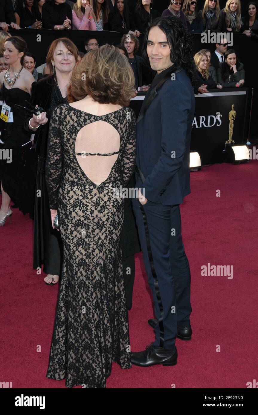 Russell brand mother barbara brand hi-res stock photography and images ...