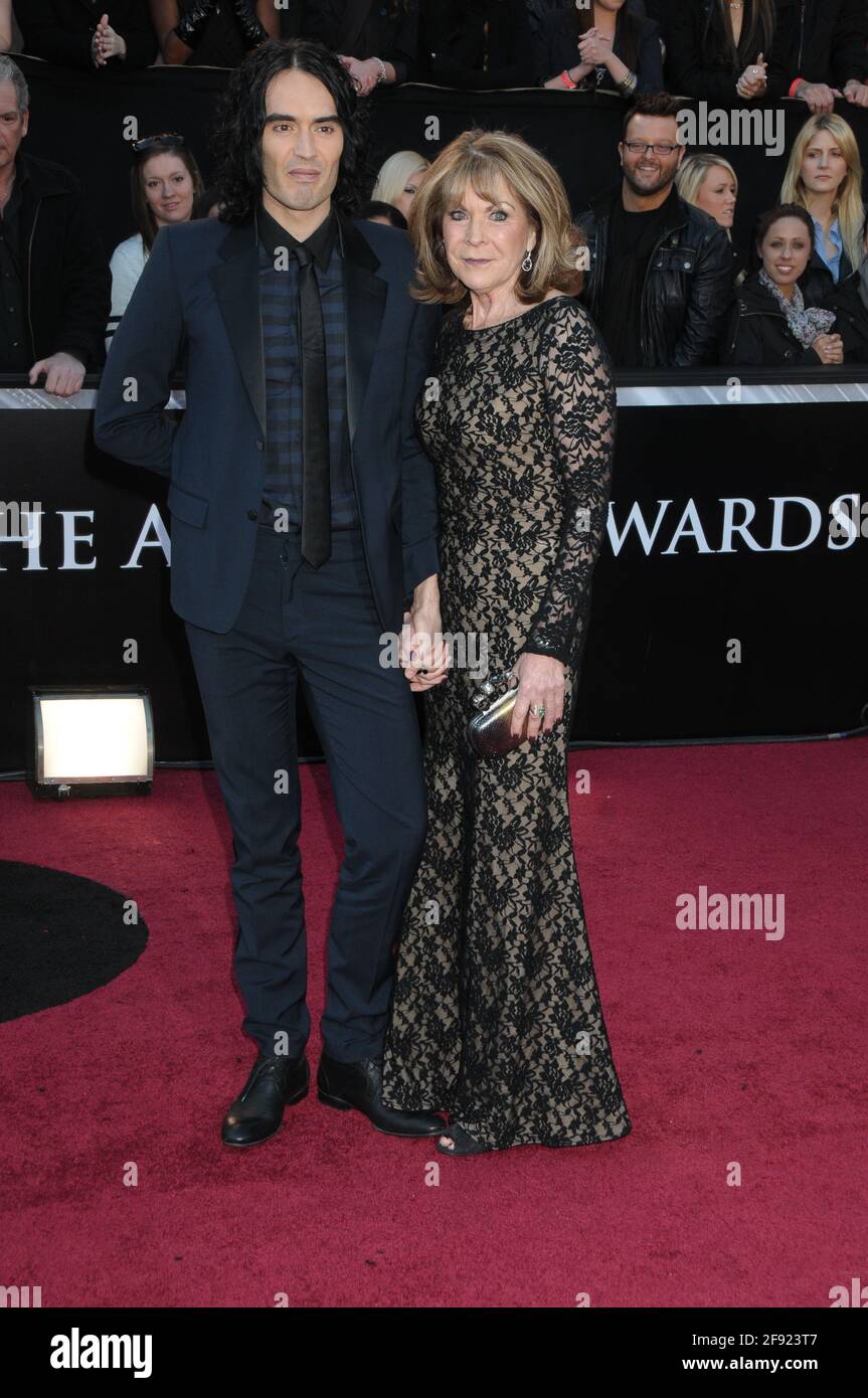 Russell brand mother barbara brand hi-res stock photography and images ...