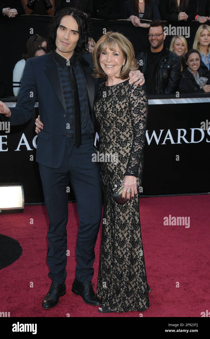 Russell brand mother barbara brand hi-res stock photography and images ...