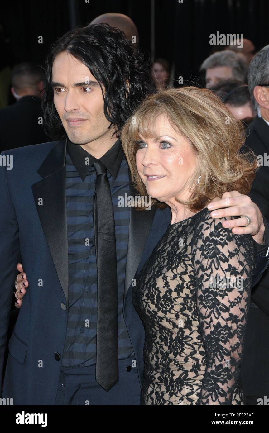 Russell brand mother barbara brand hi-res stock photography and images ...