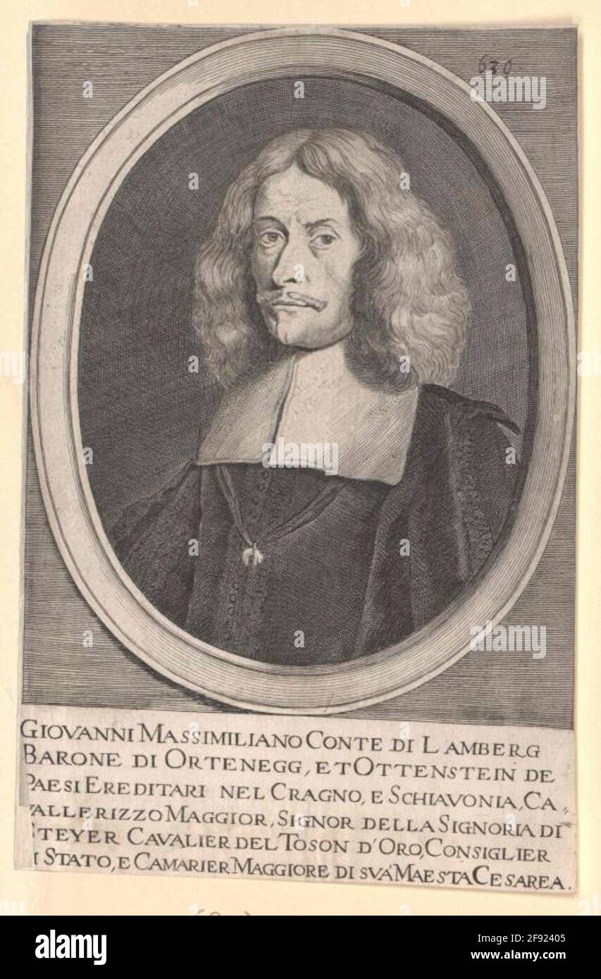 Lamberg, Johann Maximilian Graf Stock Photo - Alamy