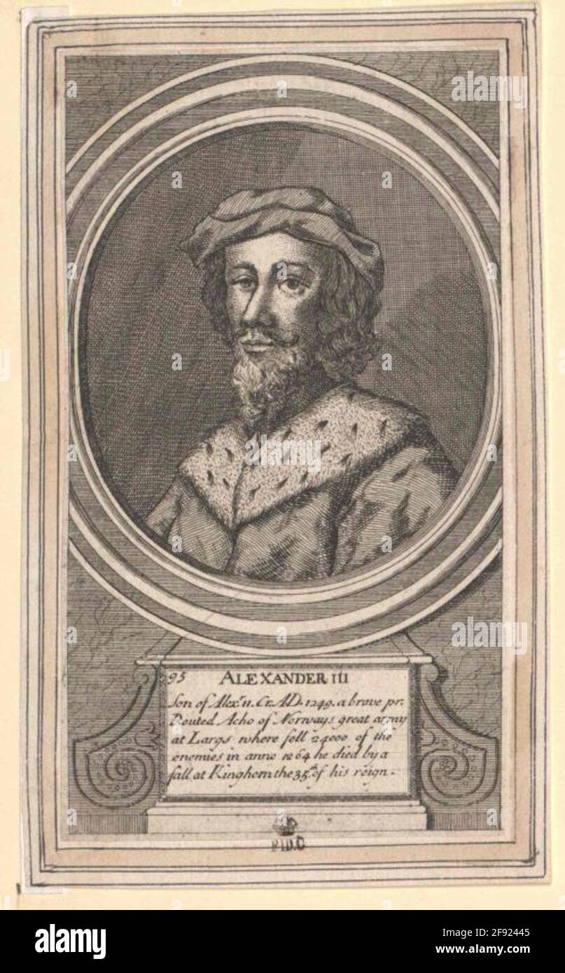 Alexander III., King of Scotland Stock Photo - Alamy