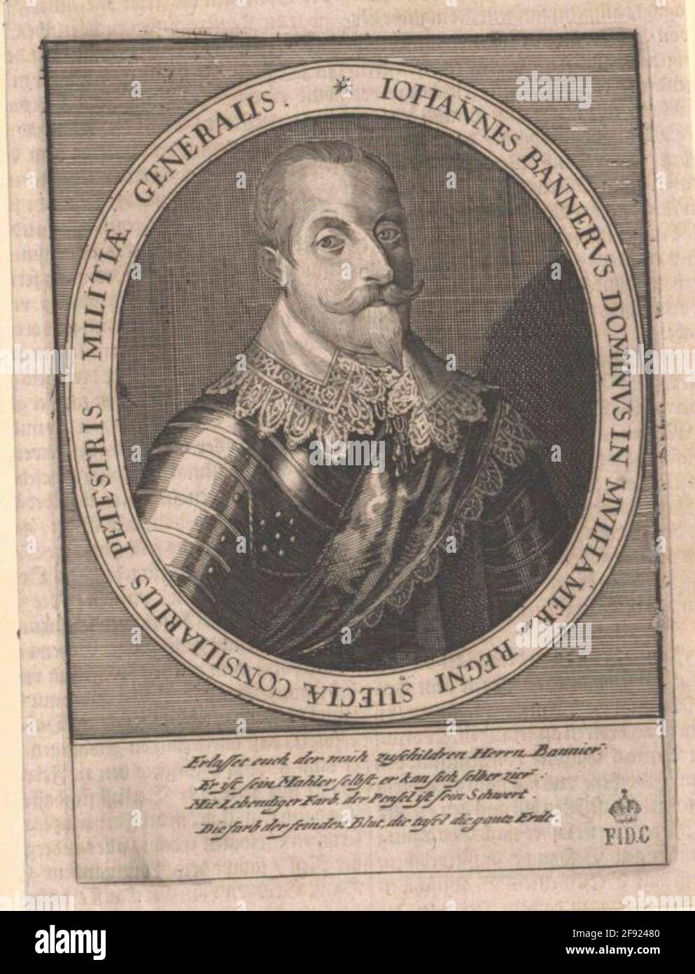 Banér, Johan Stecher: Merian, Matthew (the elderly Stock Photo - Alamy