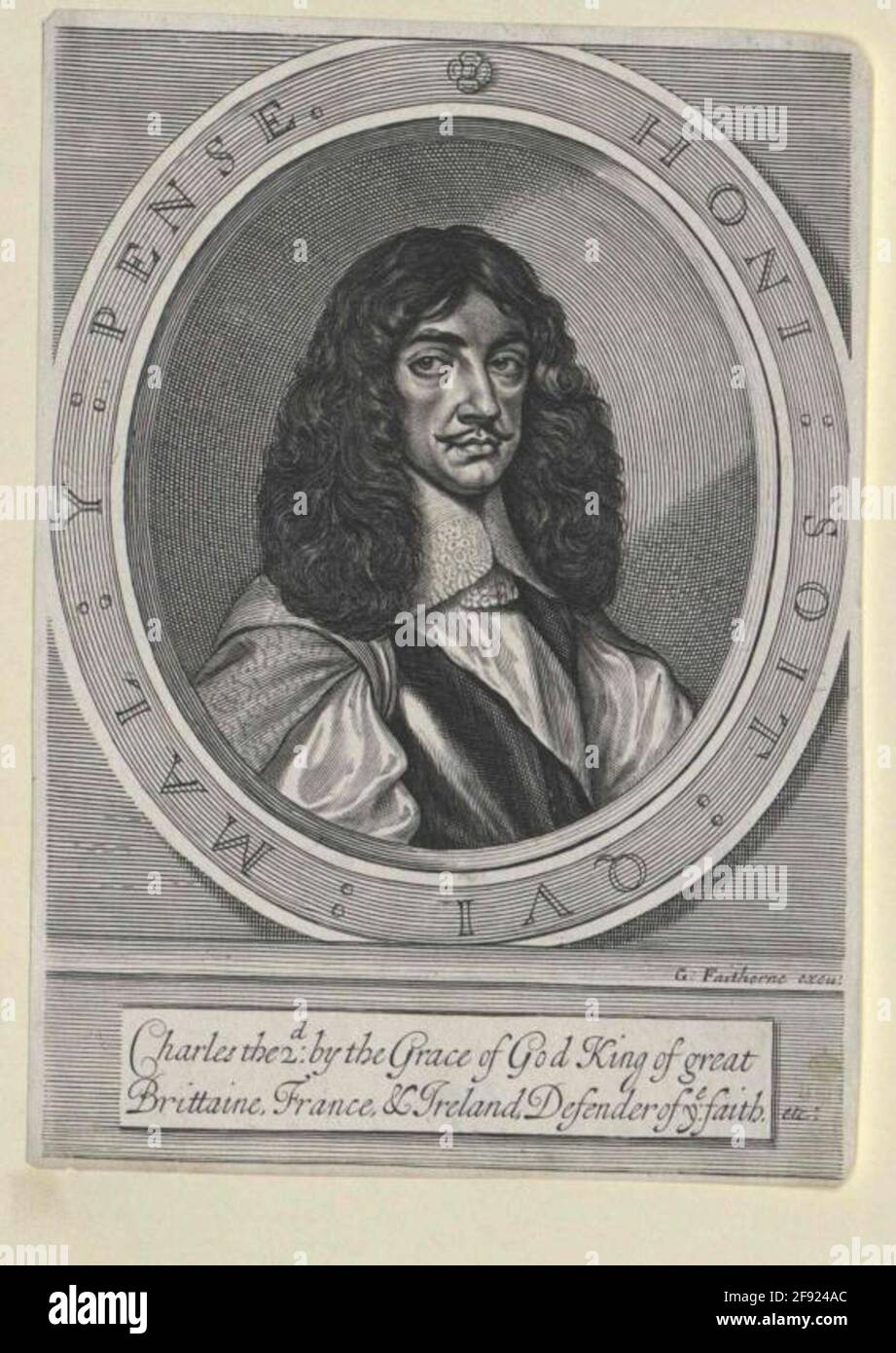 Karl II., King of England Stock Photo - Alamy