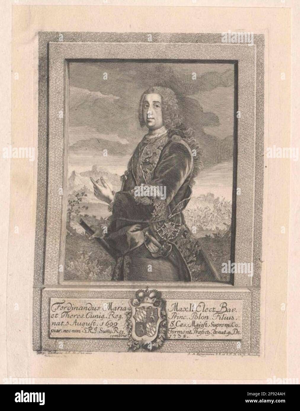 Ferdinand Maria, Prince of Bavaria Stock Photo - Alamy