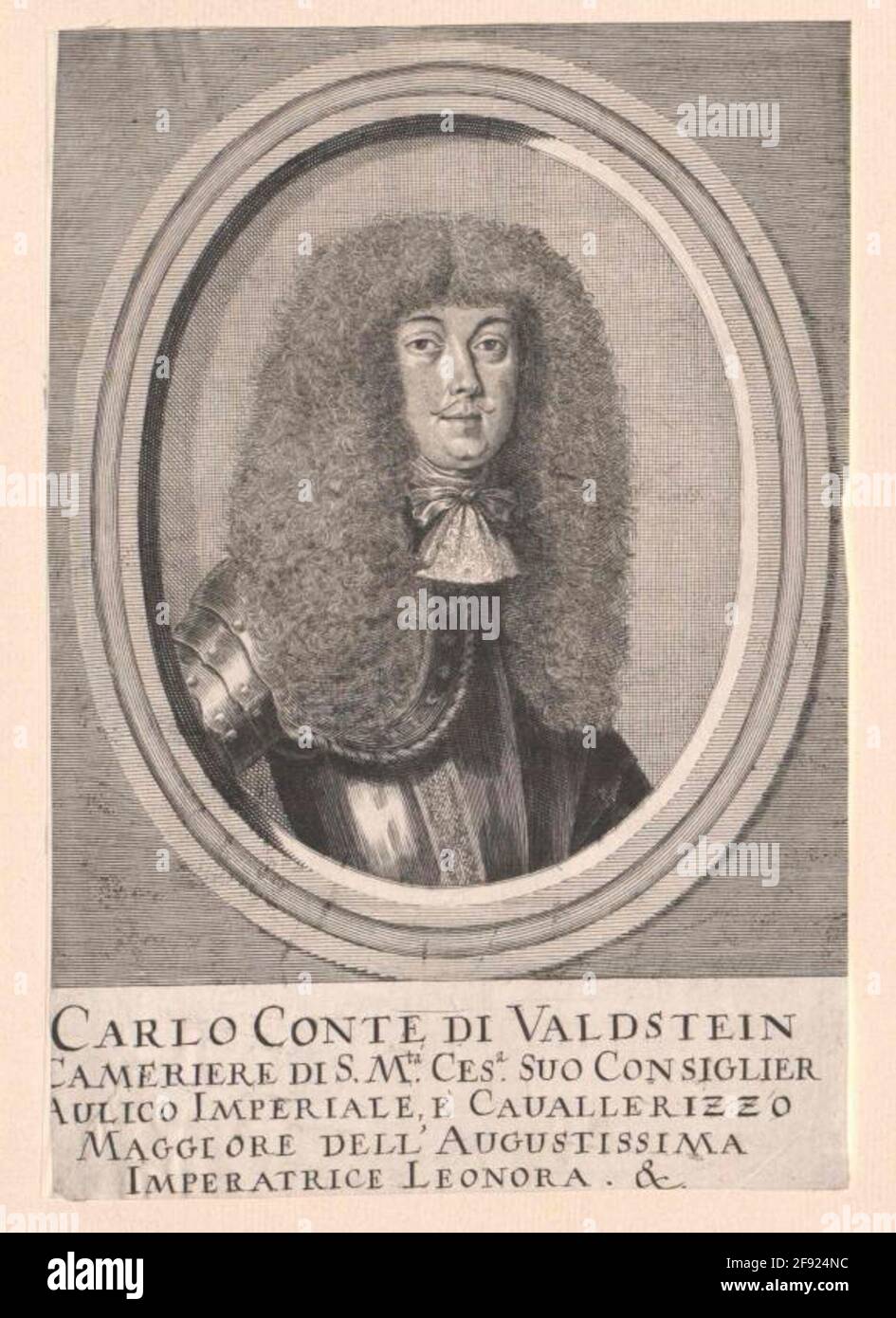 Waldstein, Karl Ferdinand Graf Stock Photo - Alamy