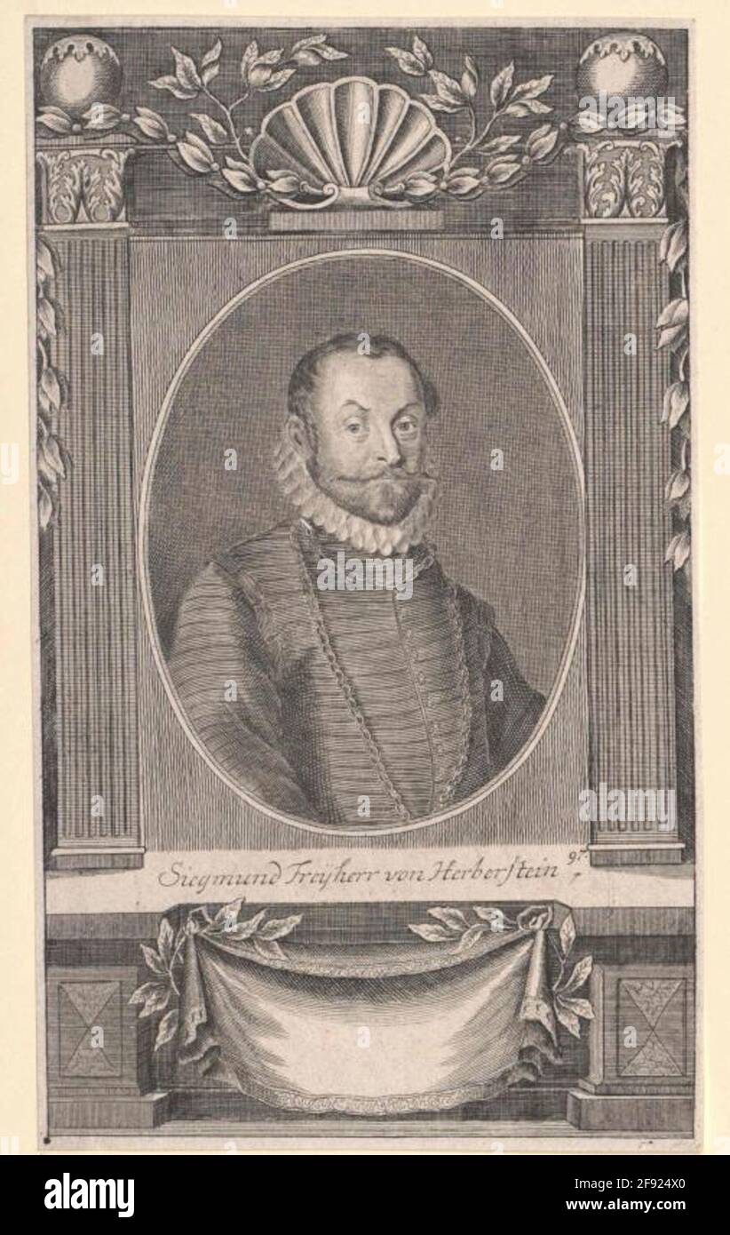 Herberstein, Johann Siegmund Freiherr Stock Photo - Alamy
