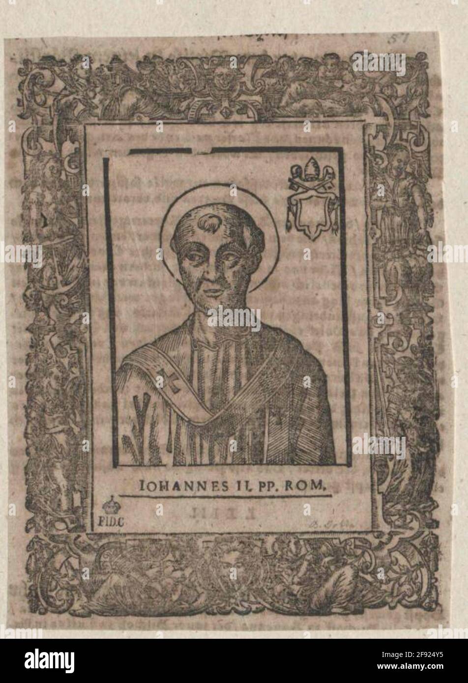 Pope john st bishop hi-res stock photography and images - Alamy