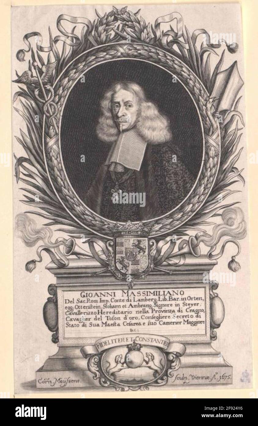 Lamberg, Johann Maximilian Graf Stock Photo - Alamy