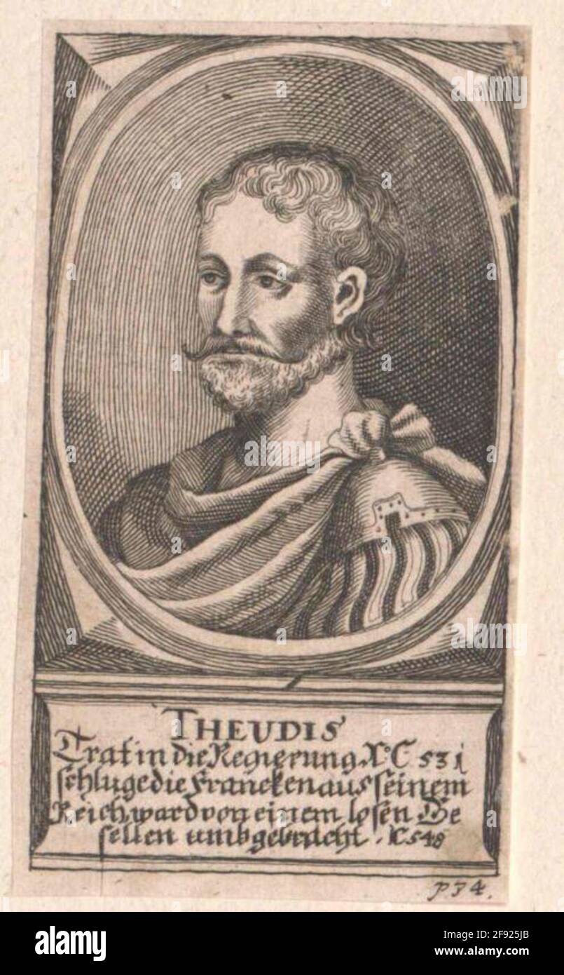 TheUdis, King of the Westgoten Stock Photo - Alamy