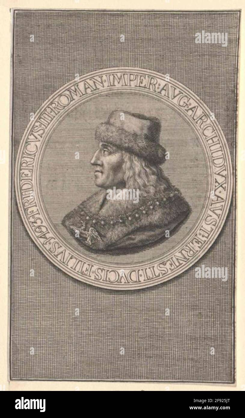 Friedrich III., Roman-German Emperor Stock Photo - Alamy